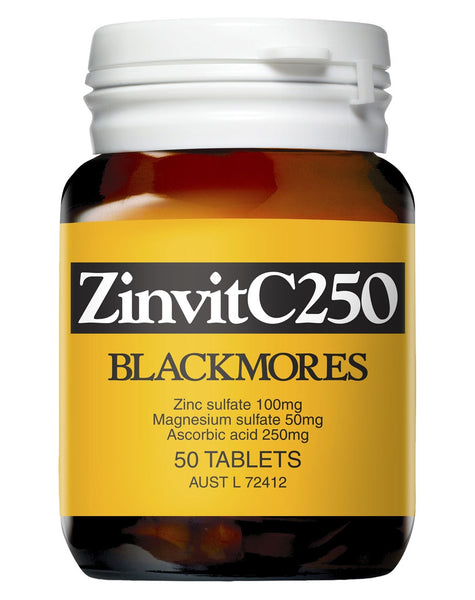 Zinvit C250 by Blackmores - Nutrition Warehouse