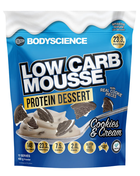 Low Carb Mousse Protein Dessert by BSc Supplements - Nutrition Warehouse