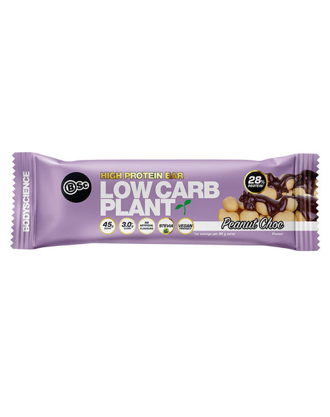 High Protein Low Carb Plant Bar by Body Science BSc - Nutrition Warehouse