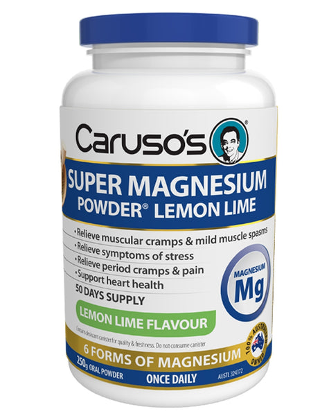 Super Magnesium Powder by Caruso's Natural Health - Nutrition Warehouse