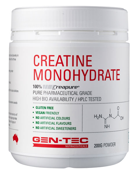 Creatine Monohydrate (Creapure) by Gen-Tec Nutrition - Nutrition Warehouse
