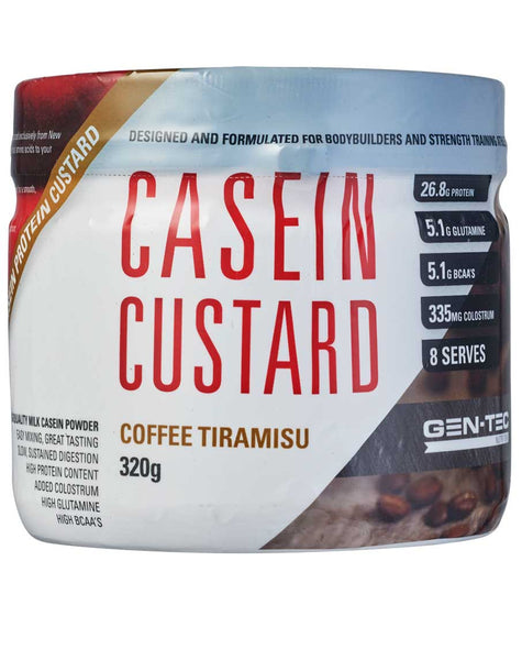 Casein Custard By Gen-Tec Nutrition - Nutrition Warehouse