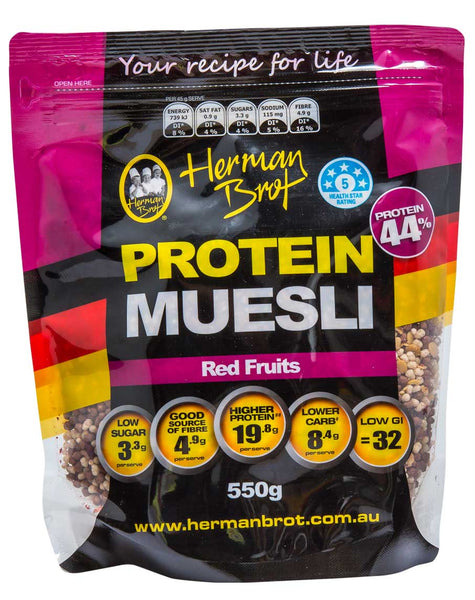 Protein Muesli by Herman Brot - Nutrition Warehouse