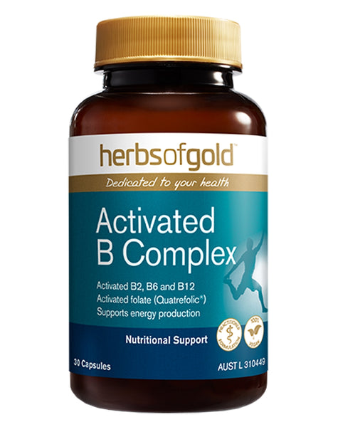Activated B Complex by Herbs of Gold - Nutrition Warehouse