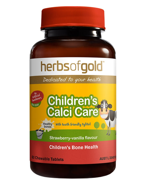 Children's Calci Care Chewable by Herbs of Gold - Nutrition Warehouse