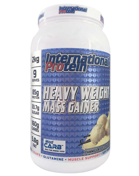 Heavy Weight Mass Gainer by International Protein - Nutrition Warehouse