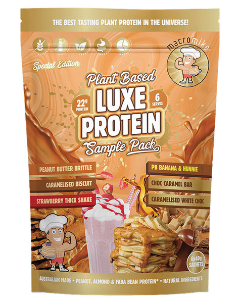 Plant Based Luxe Protein Sample Pack by Macro Mike - Nutrition Warehouse