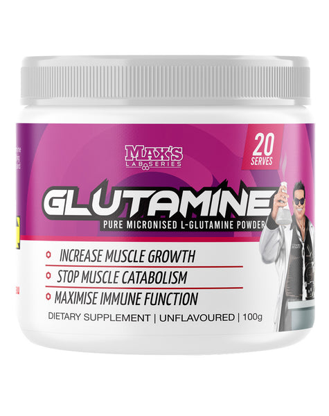 L-Glutamine by Max's Lab Series - Nutrition Warehouse