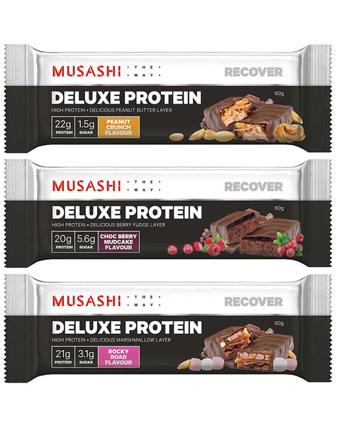 Deluxe Protein Bar by Musashi - Nutrition Warehouse