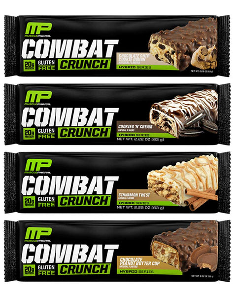 Combat Crunch Bars by Muscle Pharm - Nutrition Warehouse