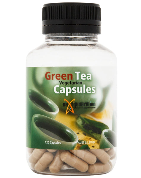 Green Tea Vegetarian Capsules by Next Generation Supplements ...