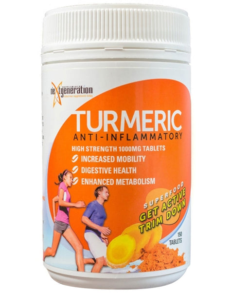 Turmeric Anti-Inflammatory Tablets by Next Generation Supplements ...