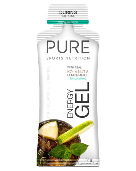 Pure Energy Gel + Caffeine by Pure Sports Nutrition - Nutrition Warehouse