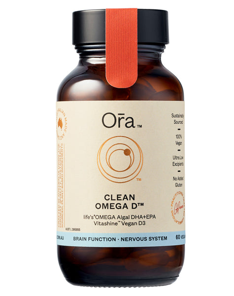 Clean Omega D by Ora - Nutrition Warehouse