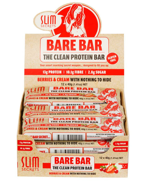 Bare Bars by Slim Secrets - Nutrition Warehouse