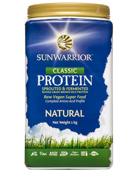 Raw Vegan Rice Protein by Sunwarrior - Nutrition Warehouse