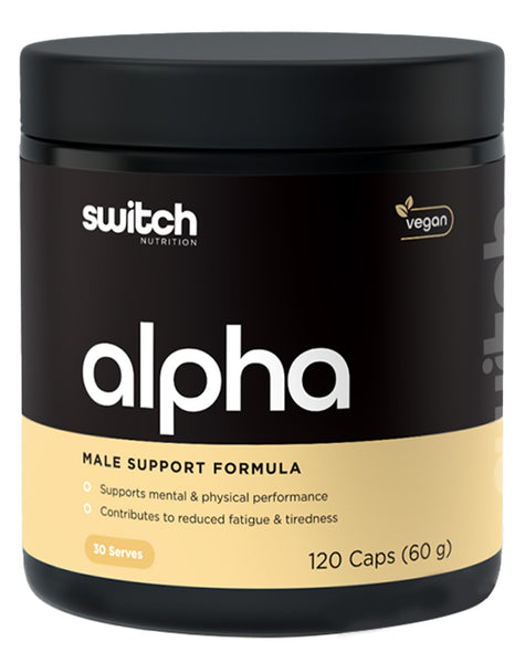 Alpha Switch (Capsules) by Switch Nutrition - Nutrition Warehouse
