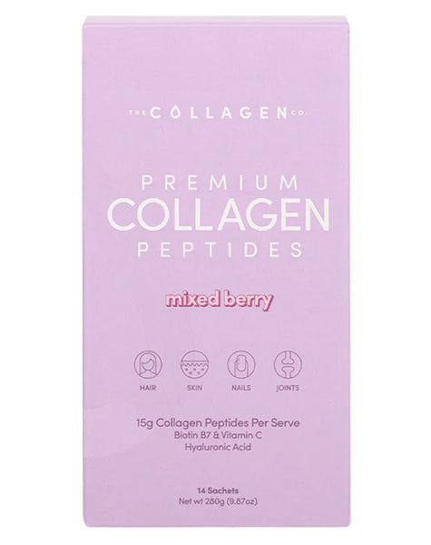 Premium Collagen Peptides (Sachets) by The Collagen Co | Grass-Fed ...