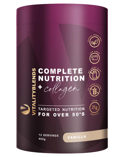 Complete Nutrition + Collagen by Vitality Blends - Nutrition Warehouse