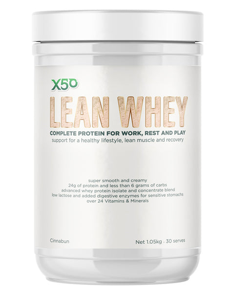 100% Lean Whey by X50 Lifestyle - Nutrition Warehouse