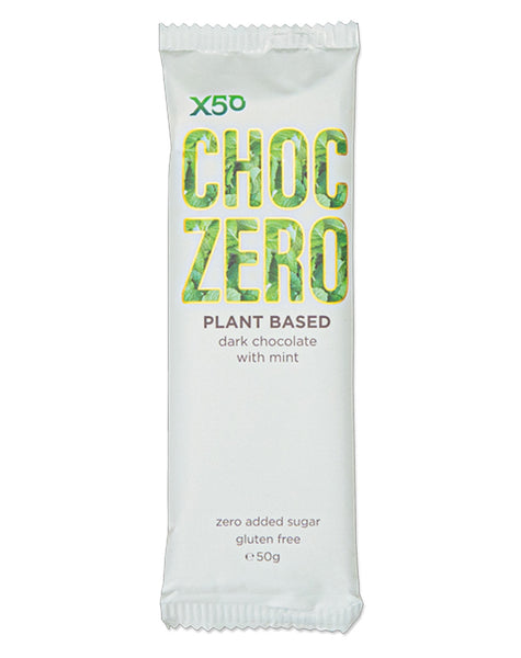 Choc Zero Plant Based Bar (Dark Chocolate) by X50 Lifestyle - Nutrition ...