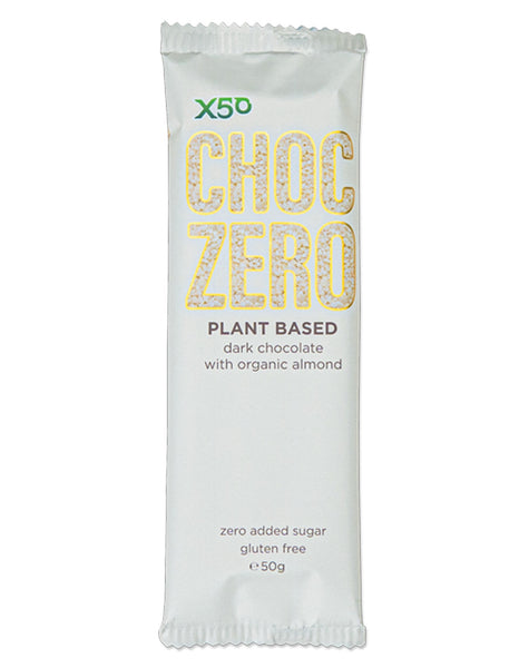 Choc Zero Plant Based Bar (Dark Chocolate) by X50 Lifestyle - Nutrition ...
